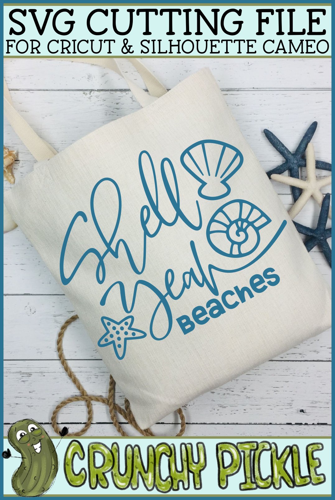 Shell Yeah Beaches SVG File