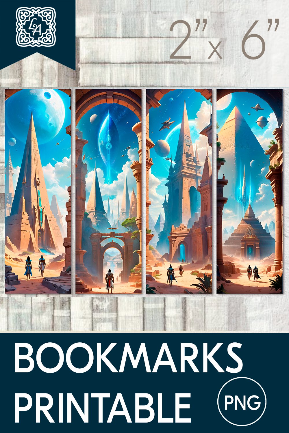 Fantasy Printable Bookmark