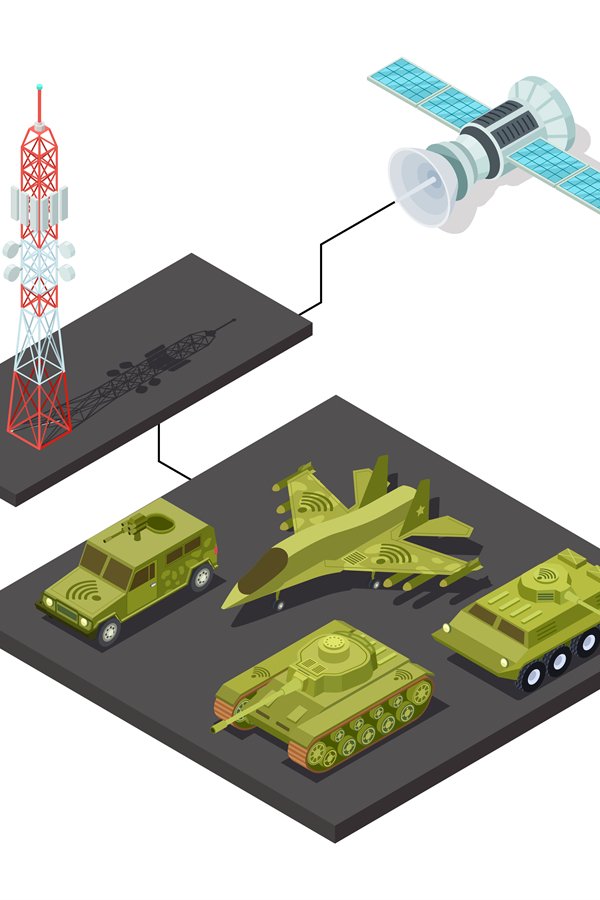 Remote control of military equipment with wi-fi