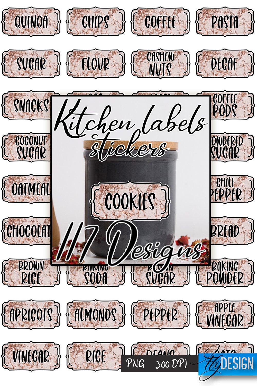 Kitchen Labels Stickers|Home Design|Kitchen PNG (2984540)