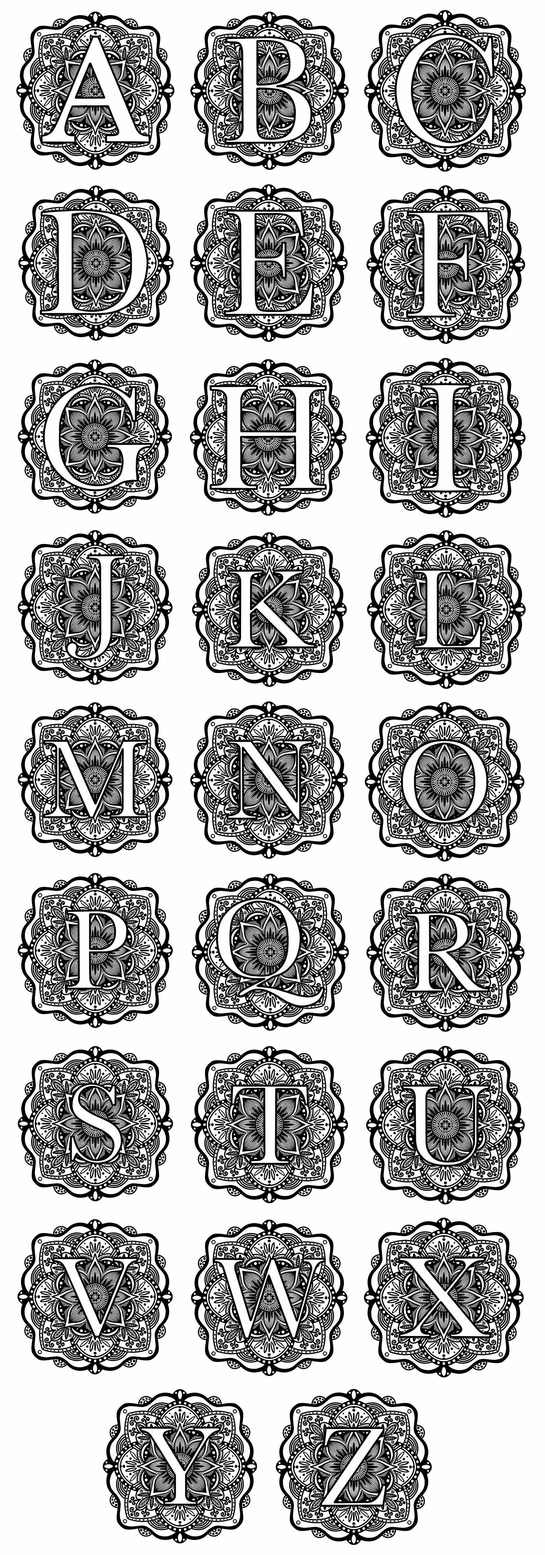 Mandala Letters (1926186)
