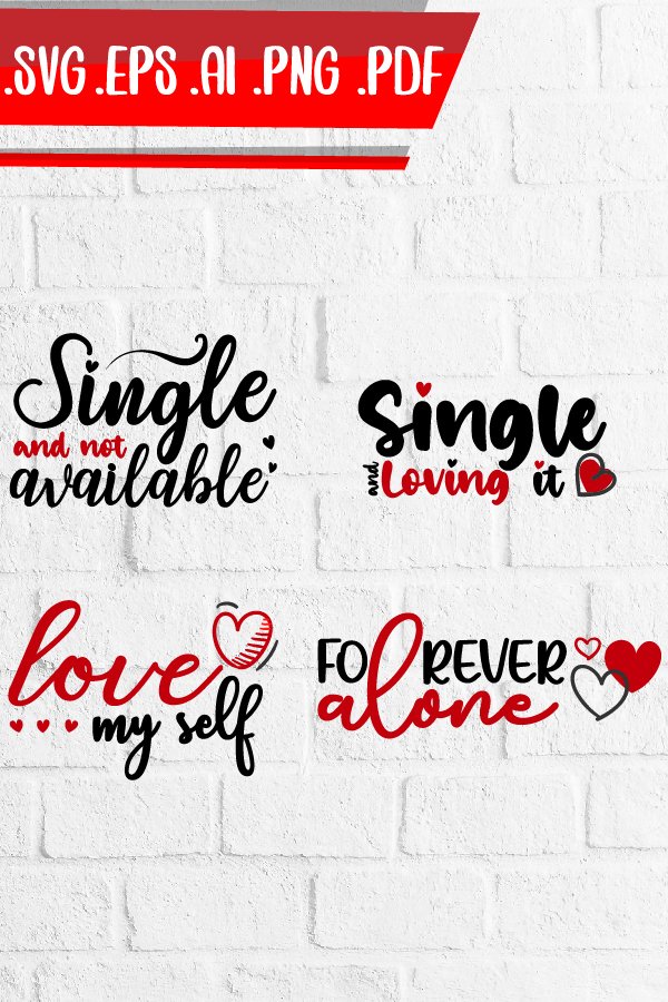 Single Happy Svg Eps Ai Png Pdf