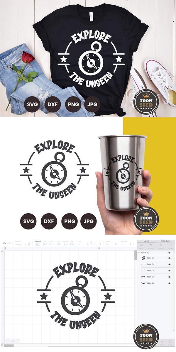 Explore the unseen svg Files For Cricut Vol 1