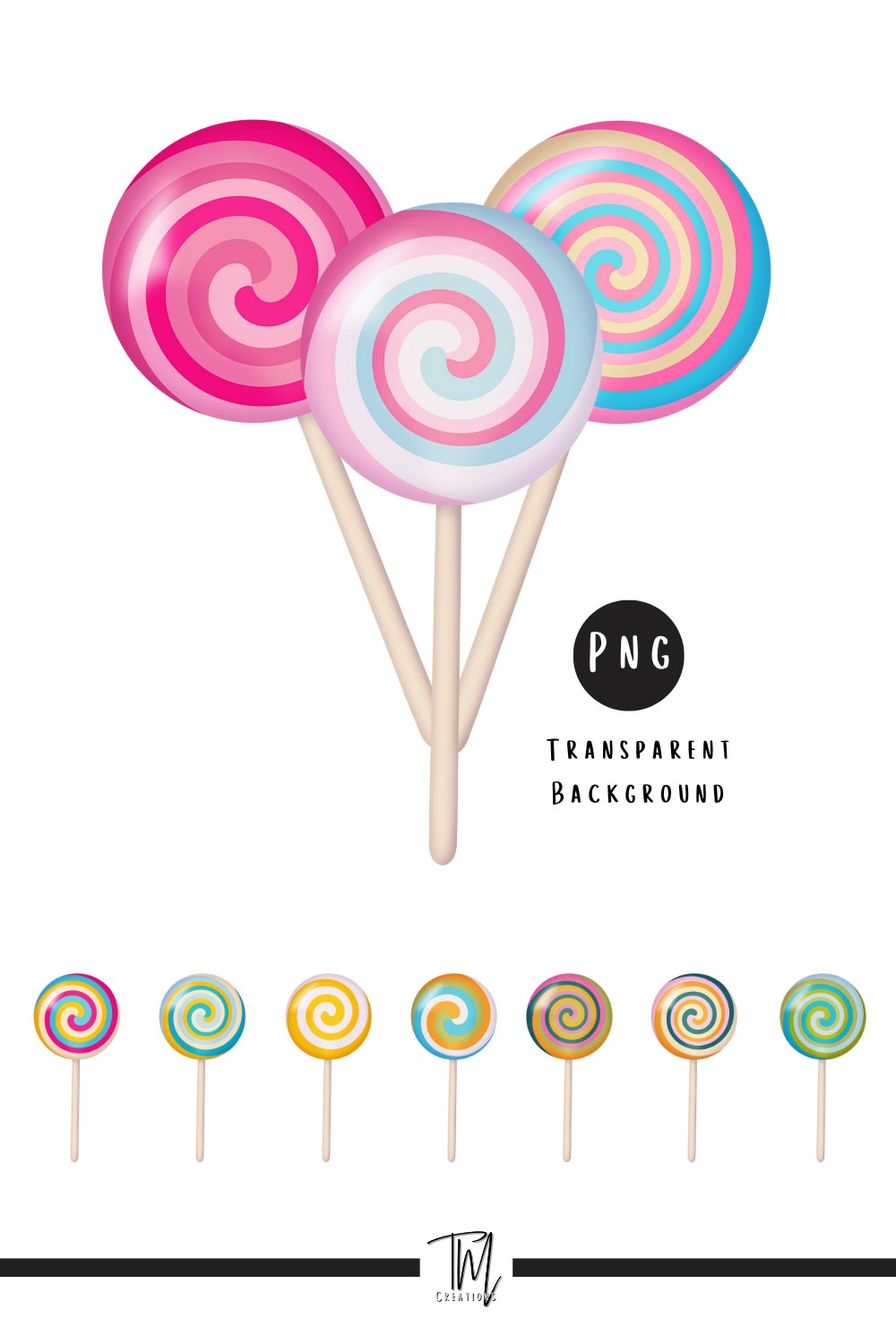 Lollipop Clipart, Png - Transparent Background