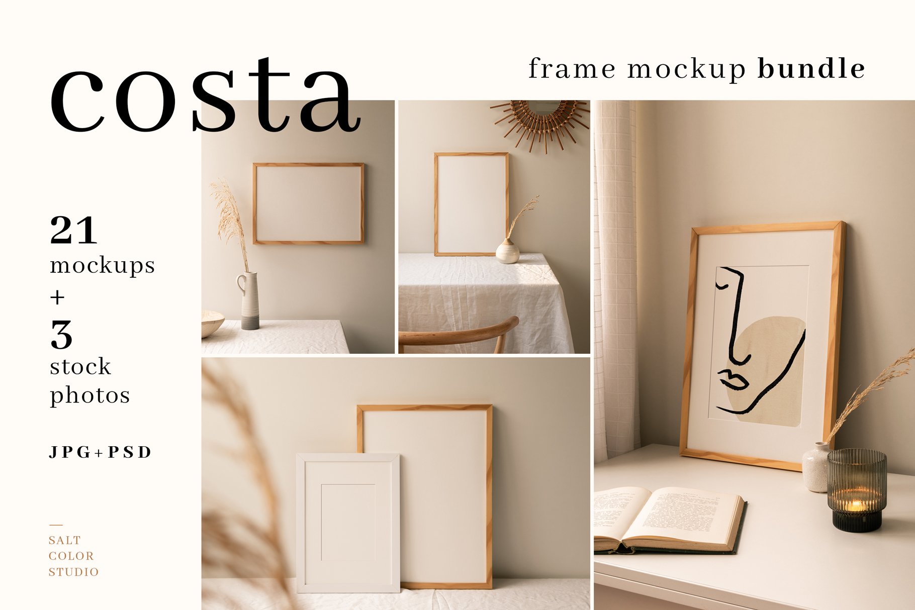 Costa - Frame Mockup Bundle