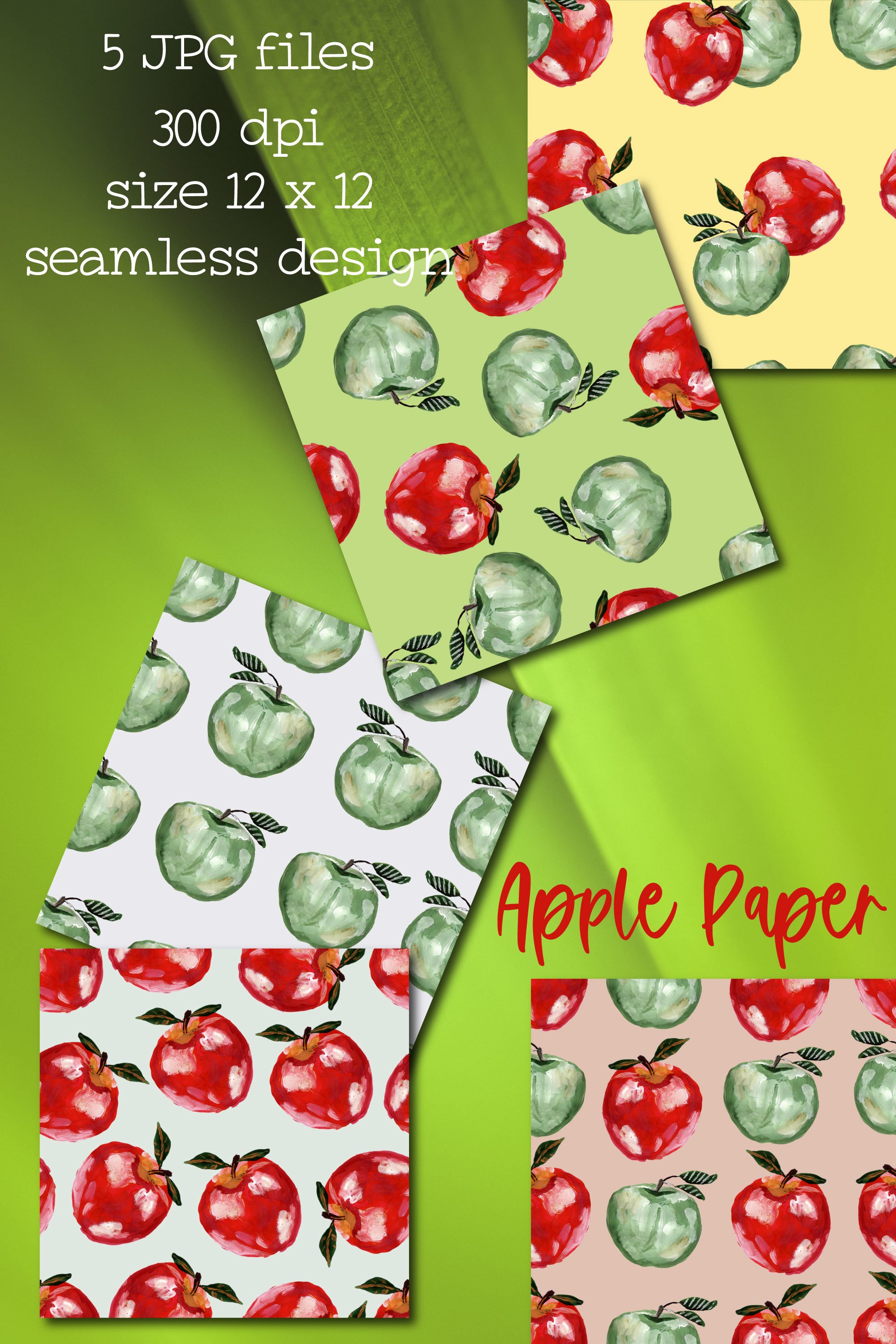 Apple Digital Paper, Seamless Patterns