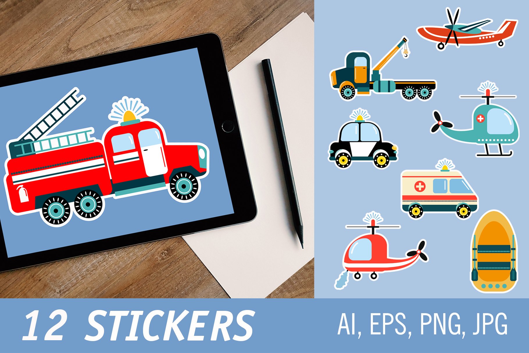Stickers - Rescue equipment