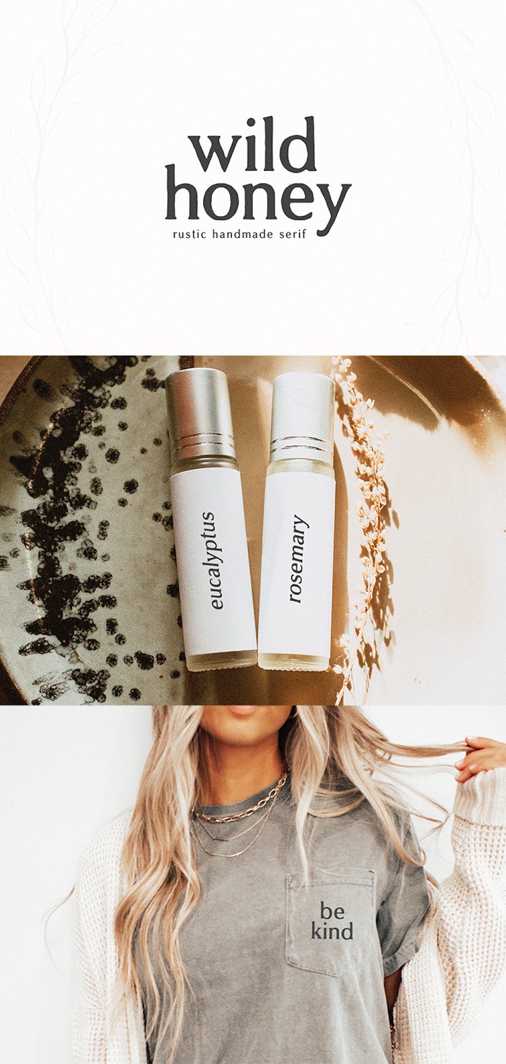 Wild Honey - Rustic Serif Font