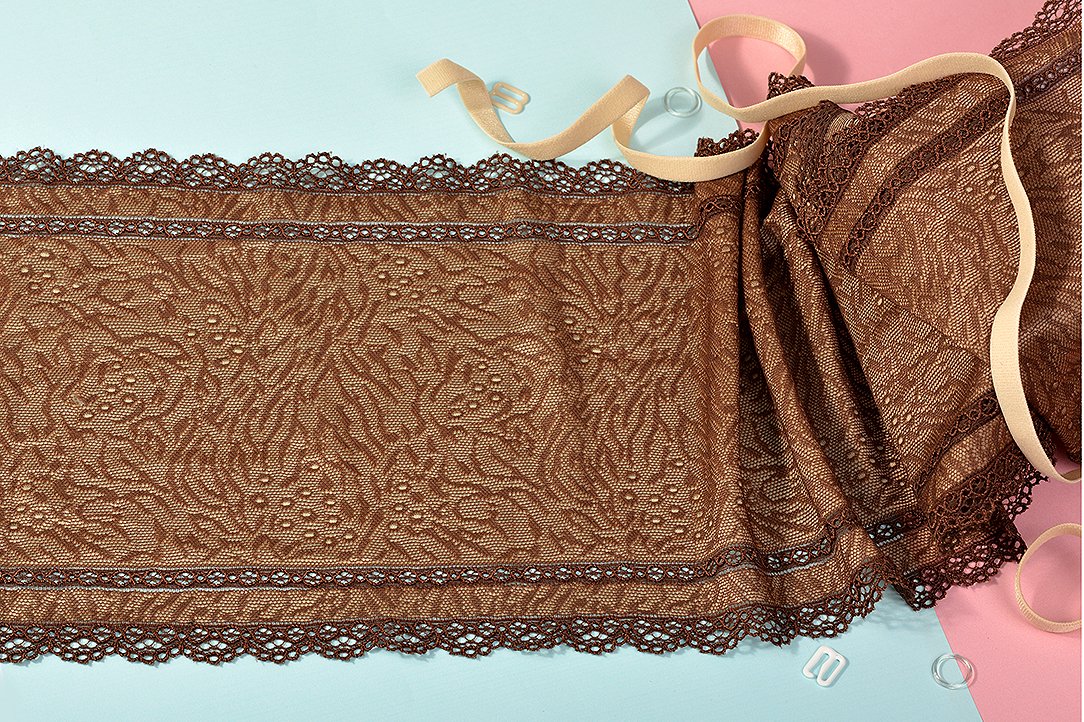 Photo of Delicate Brown color lace Ribbon