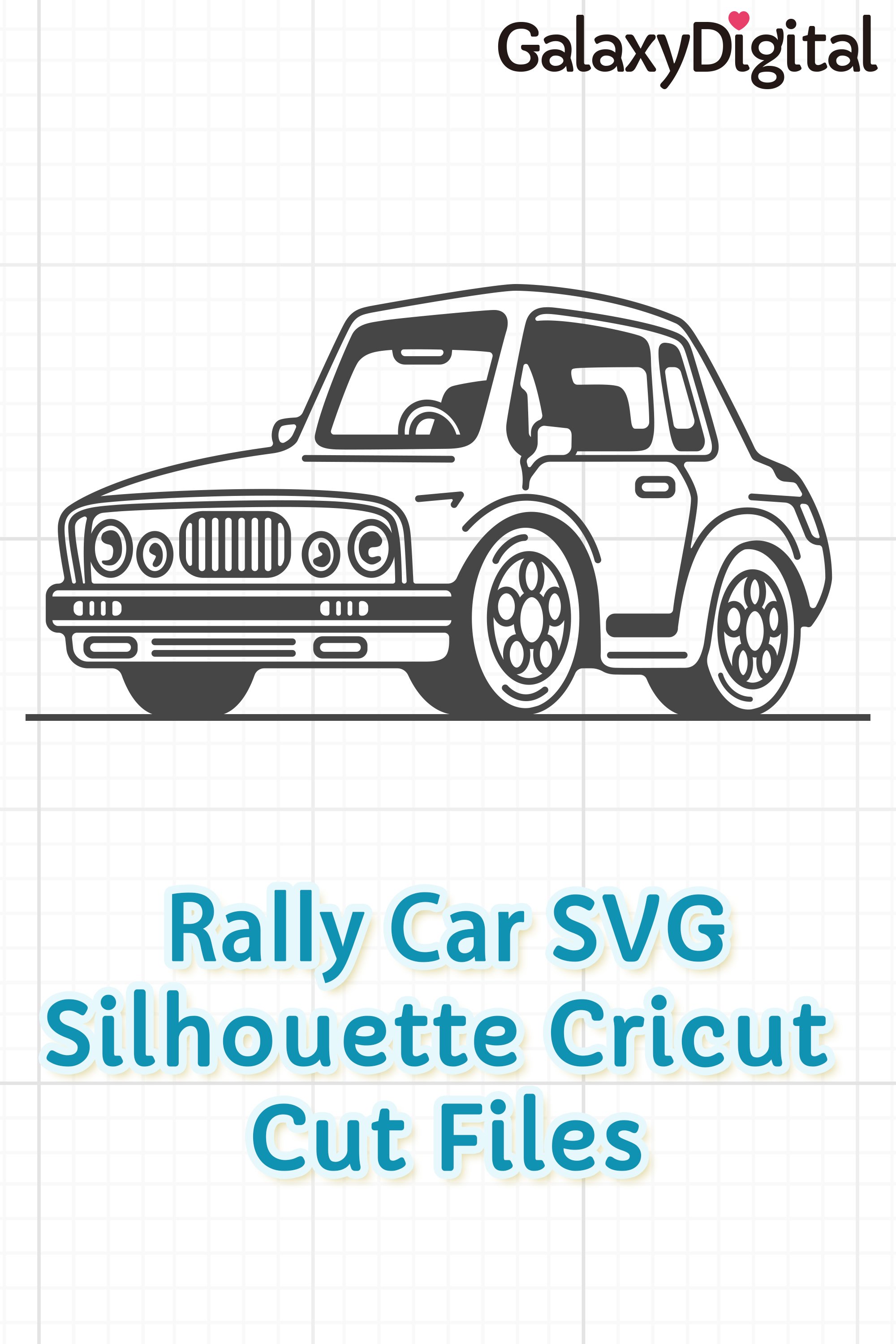 Car SVG, Rally Car SVG