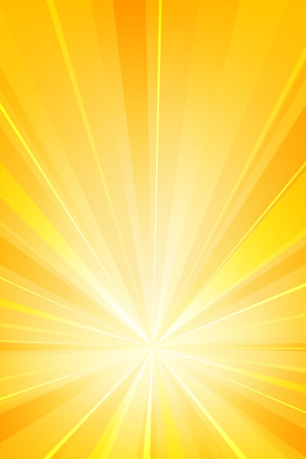 Shiny sun rays radiator background