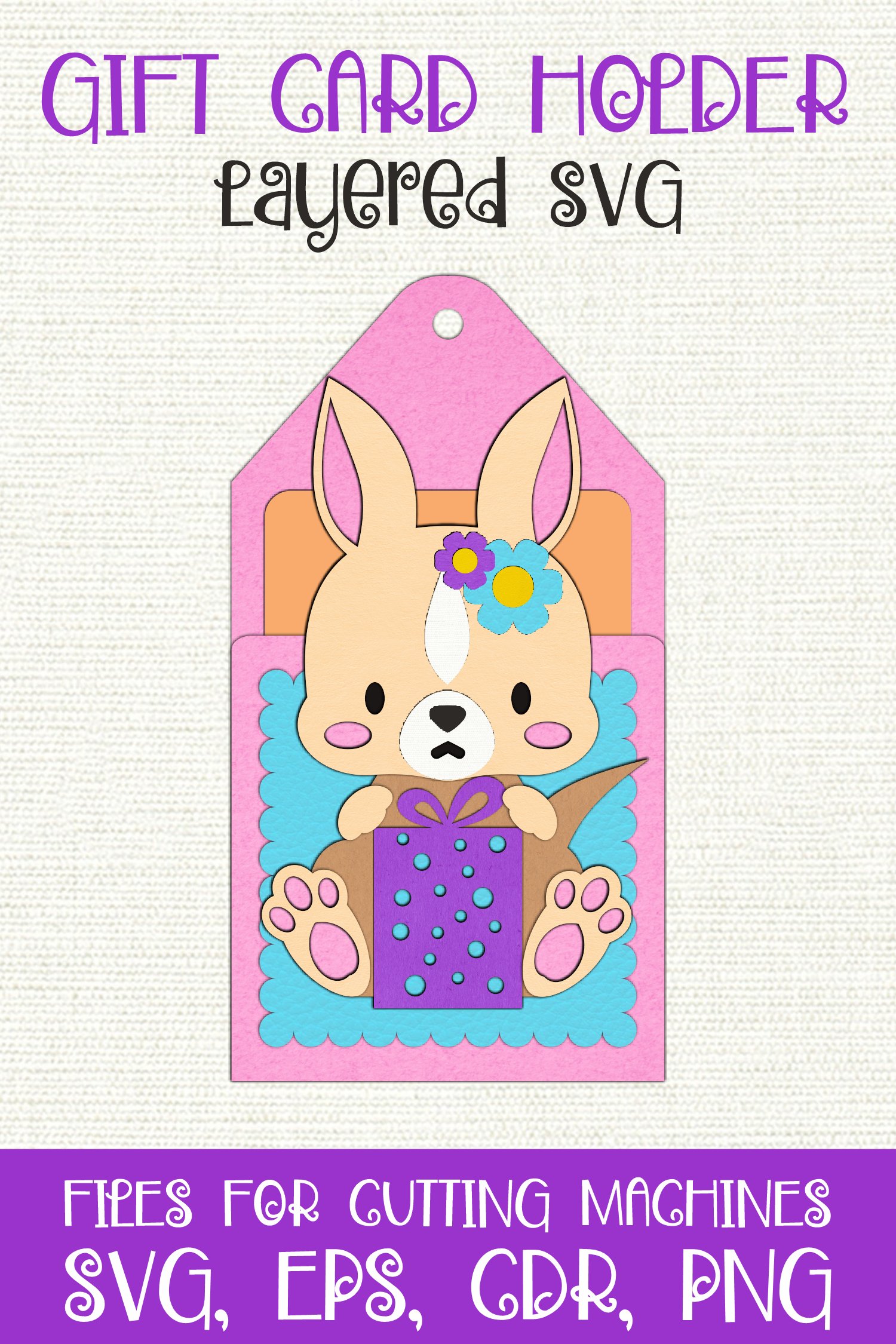 Baby Kangaroo Card holder
