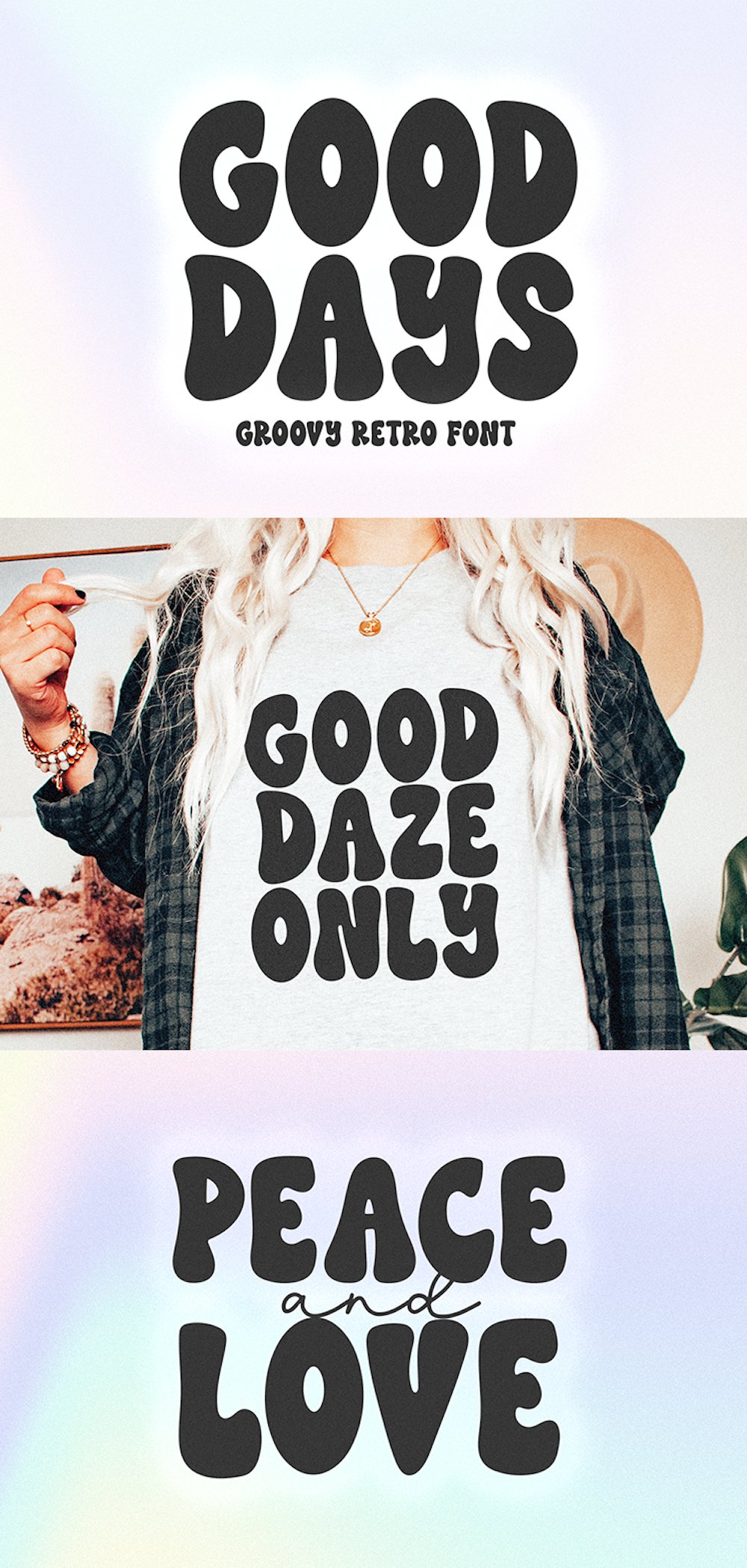 Good Days - Groovy Retro Font