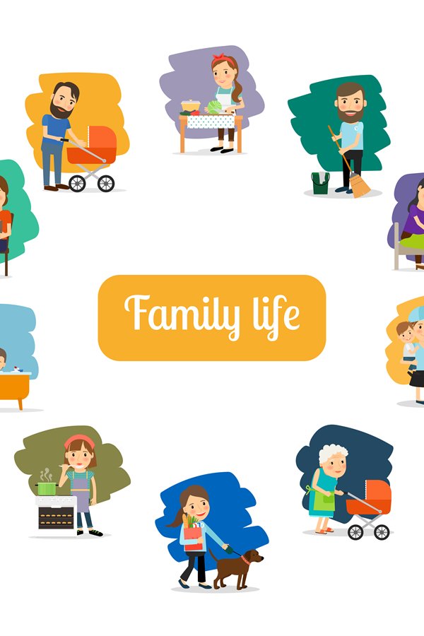 Family life and parents care