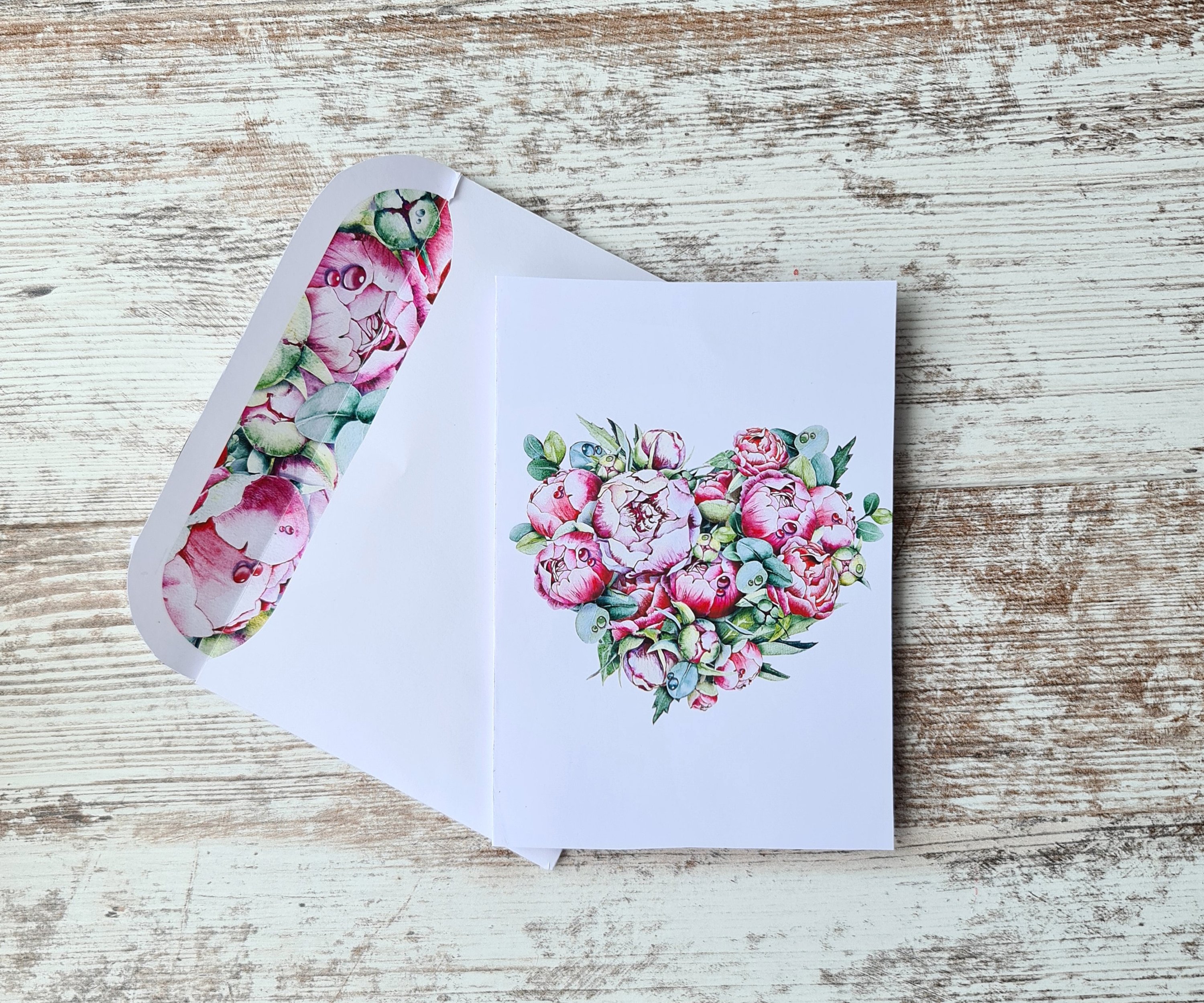 Mother's day watercolor greeting card with (1254519)