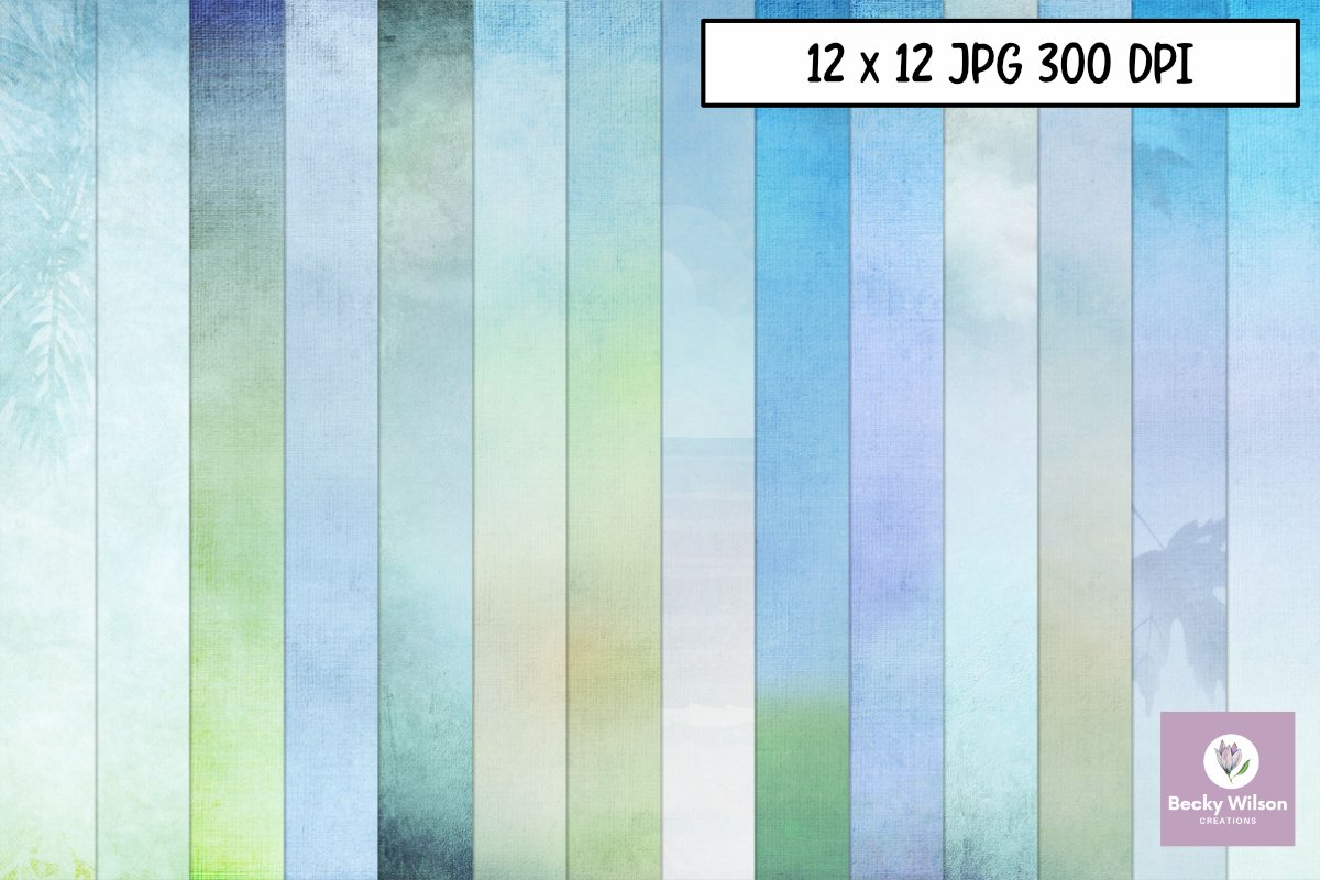Summer Watercolor Paper Pack
