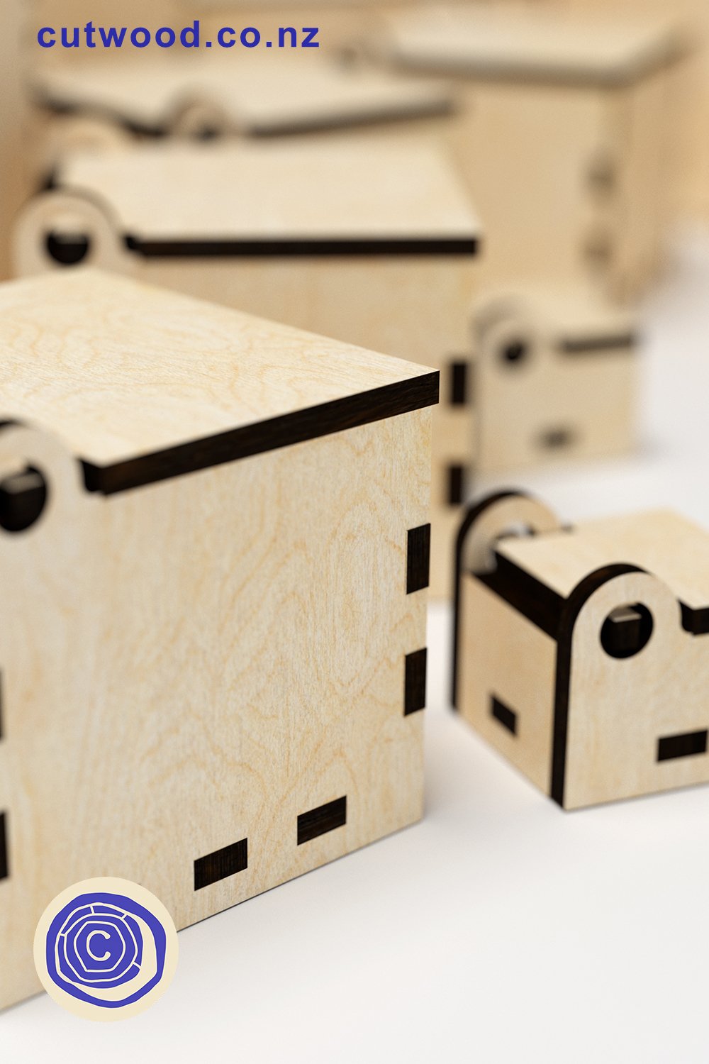 Box SVG file bundle set - 24 designs