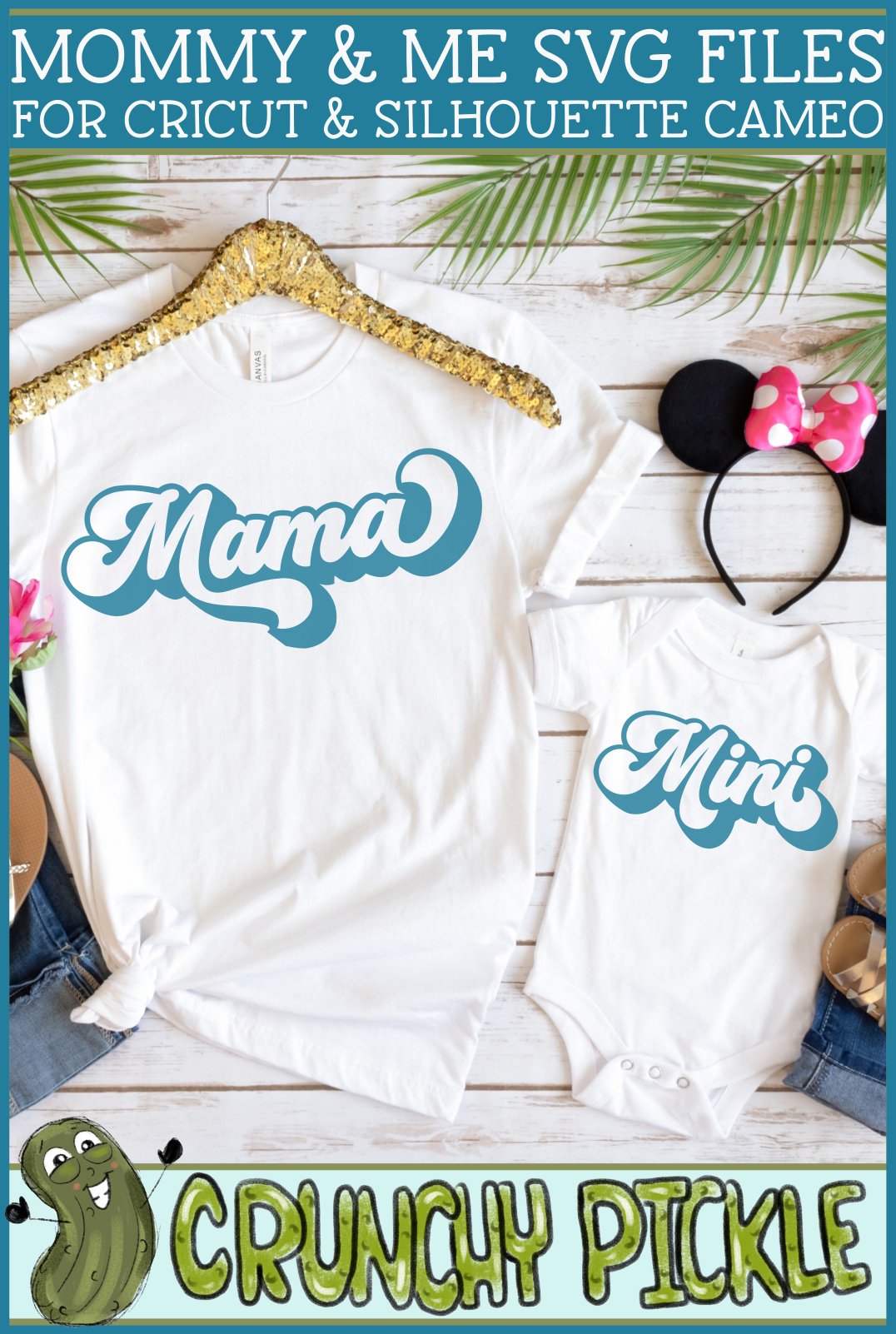 Mama and Mini Matching SVG Files