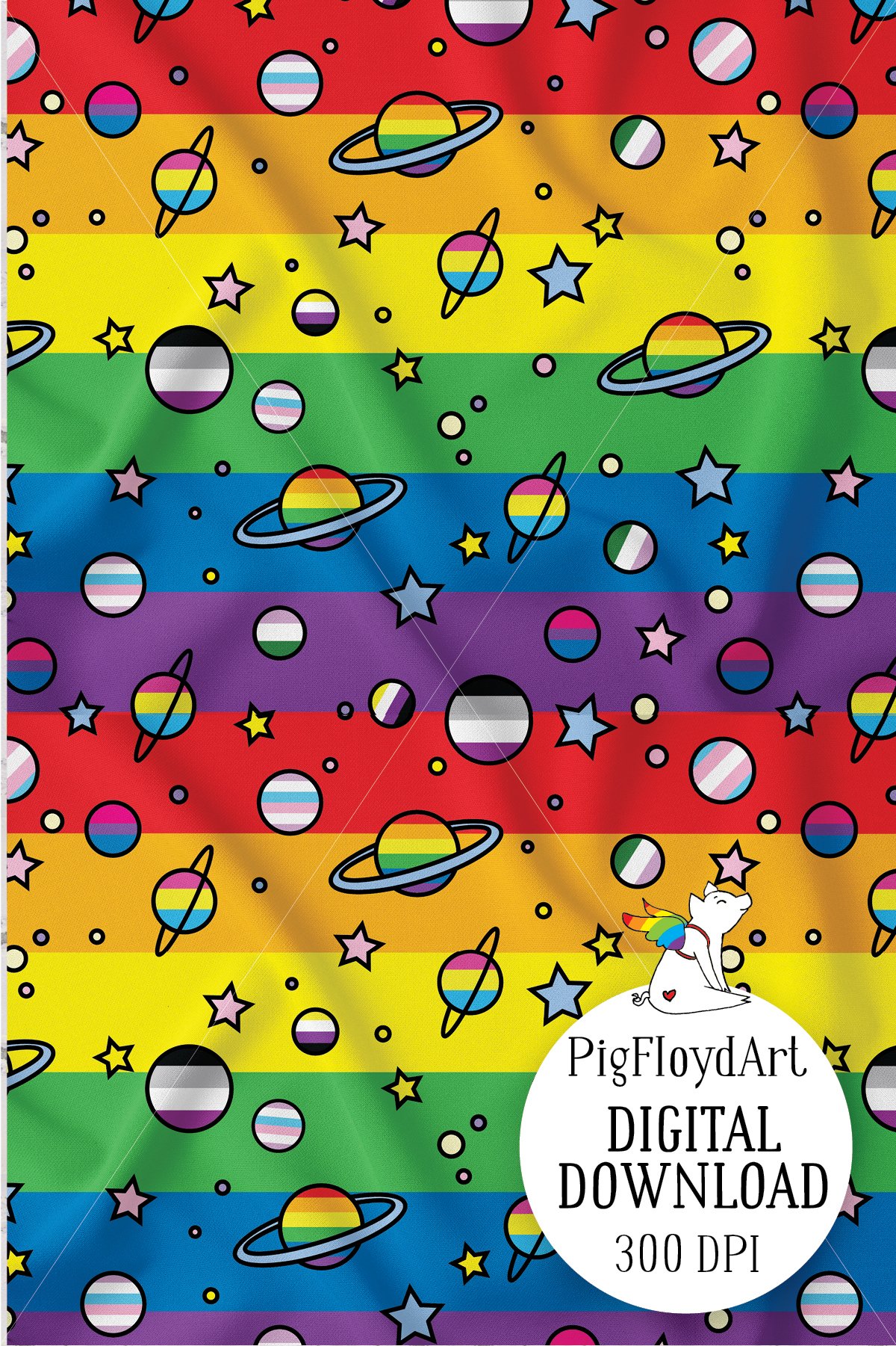 LGBT PNG Design, Stars and planets, Lgbt Clip Art