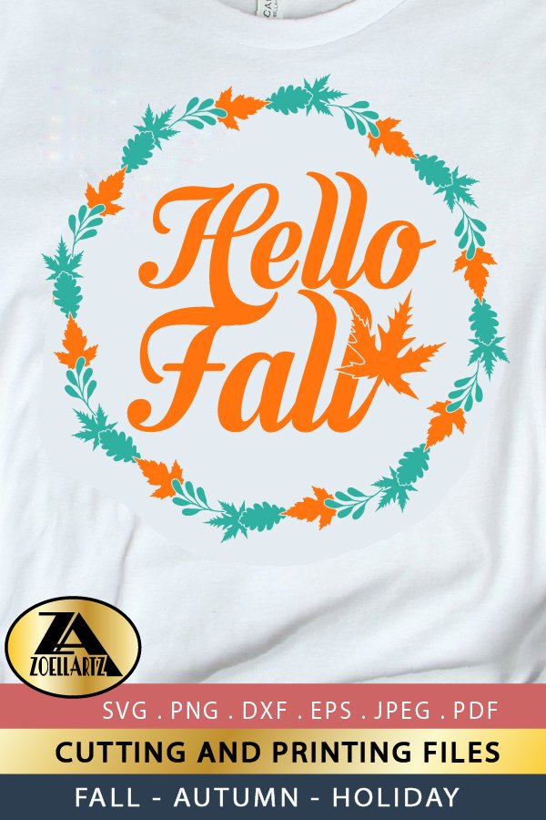 Fall SVG PNG EPS DXF Files For Cutting and (884547)