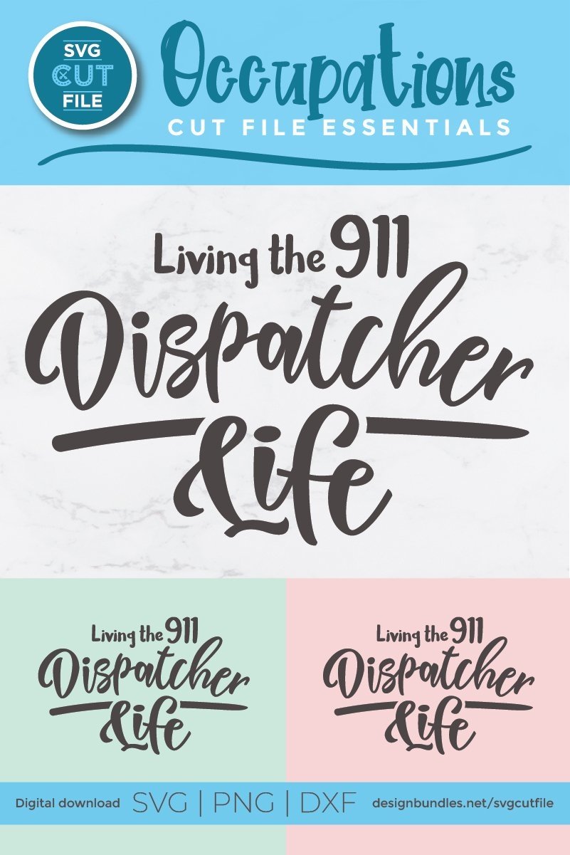 Living the 911 Dispatcher life - a 911 dispatcher svg file