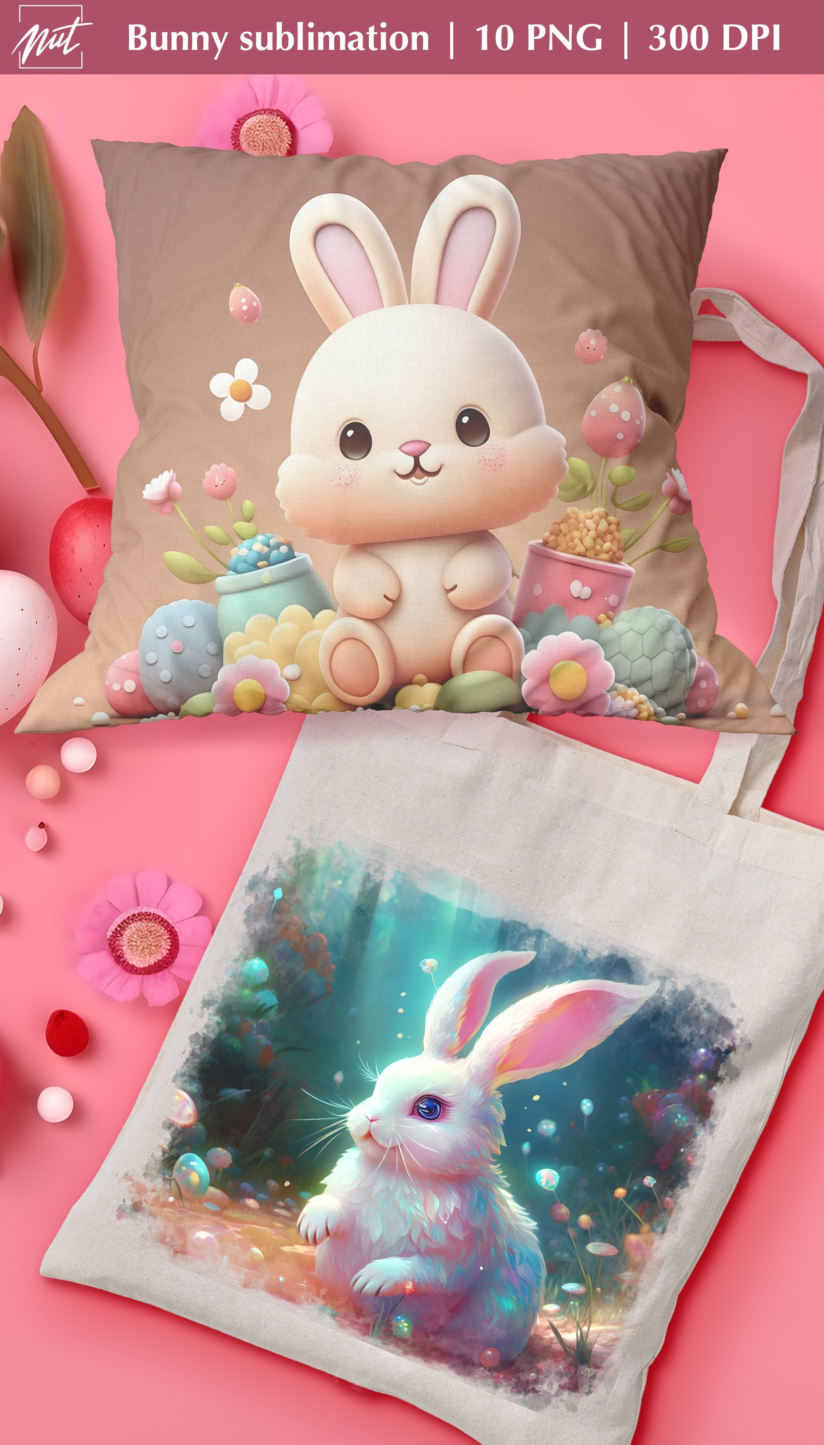 Easter sublimation Easter bunny sublimation Easter bundle