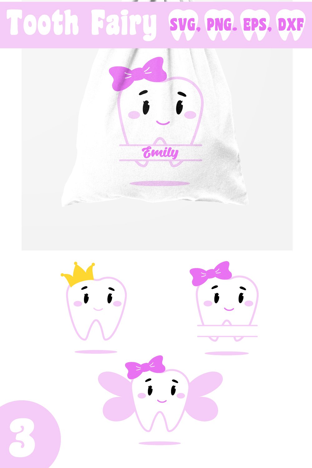 Tooth Fairy SVG Bundle