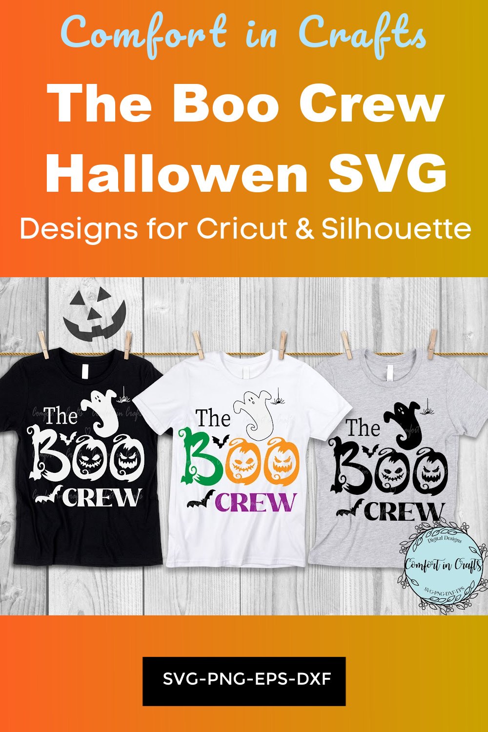 The Boo Crew Halloween SVG (2706308)