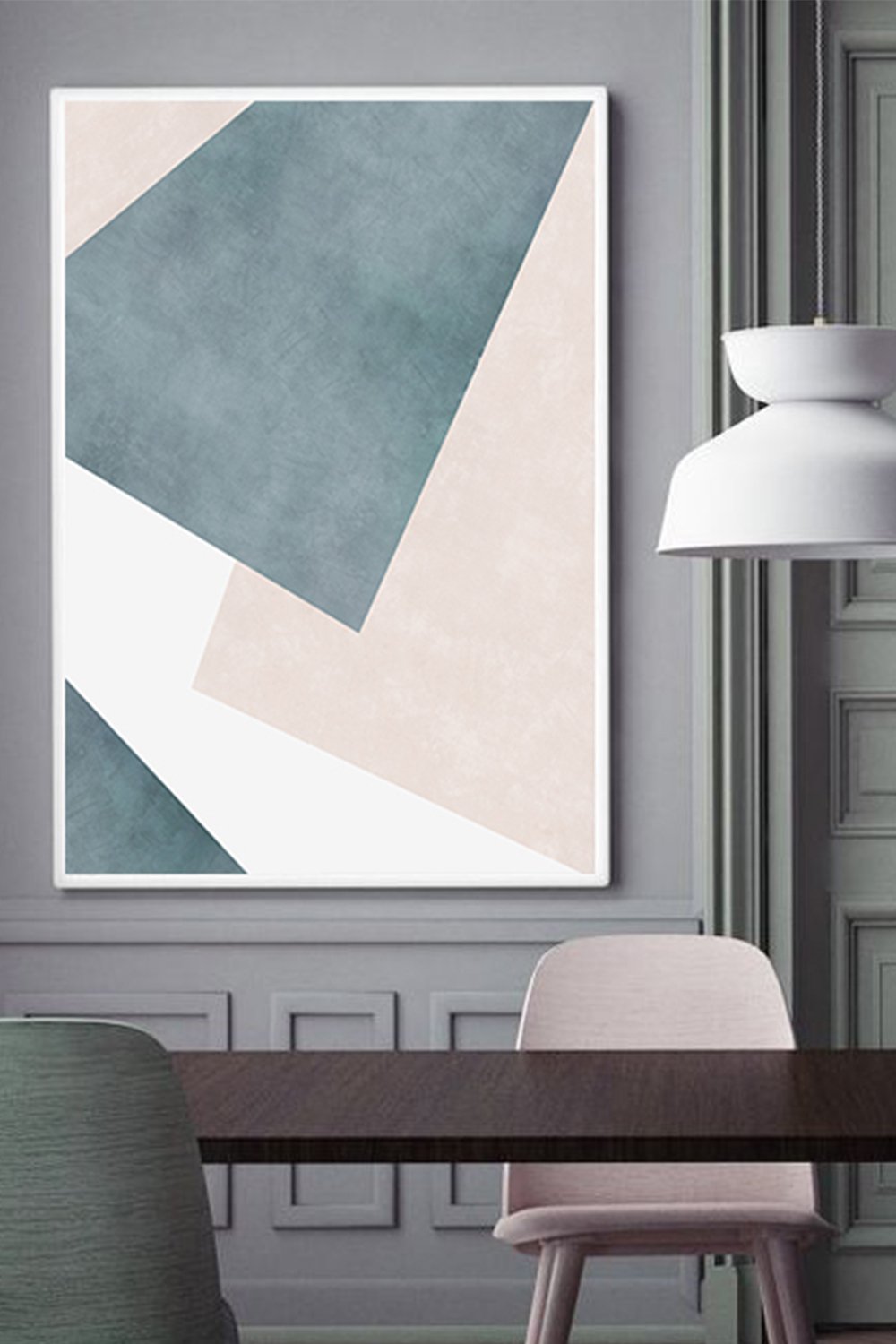 Modern Home Decor, Geometric Scandinavian Design