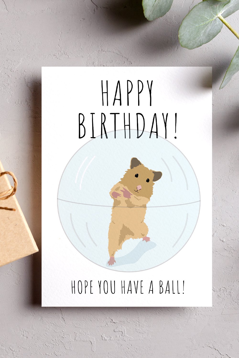 Birthday Card Template Funny Printable| By RachelFCreative