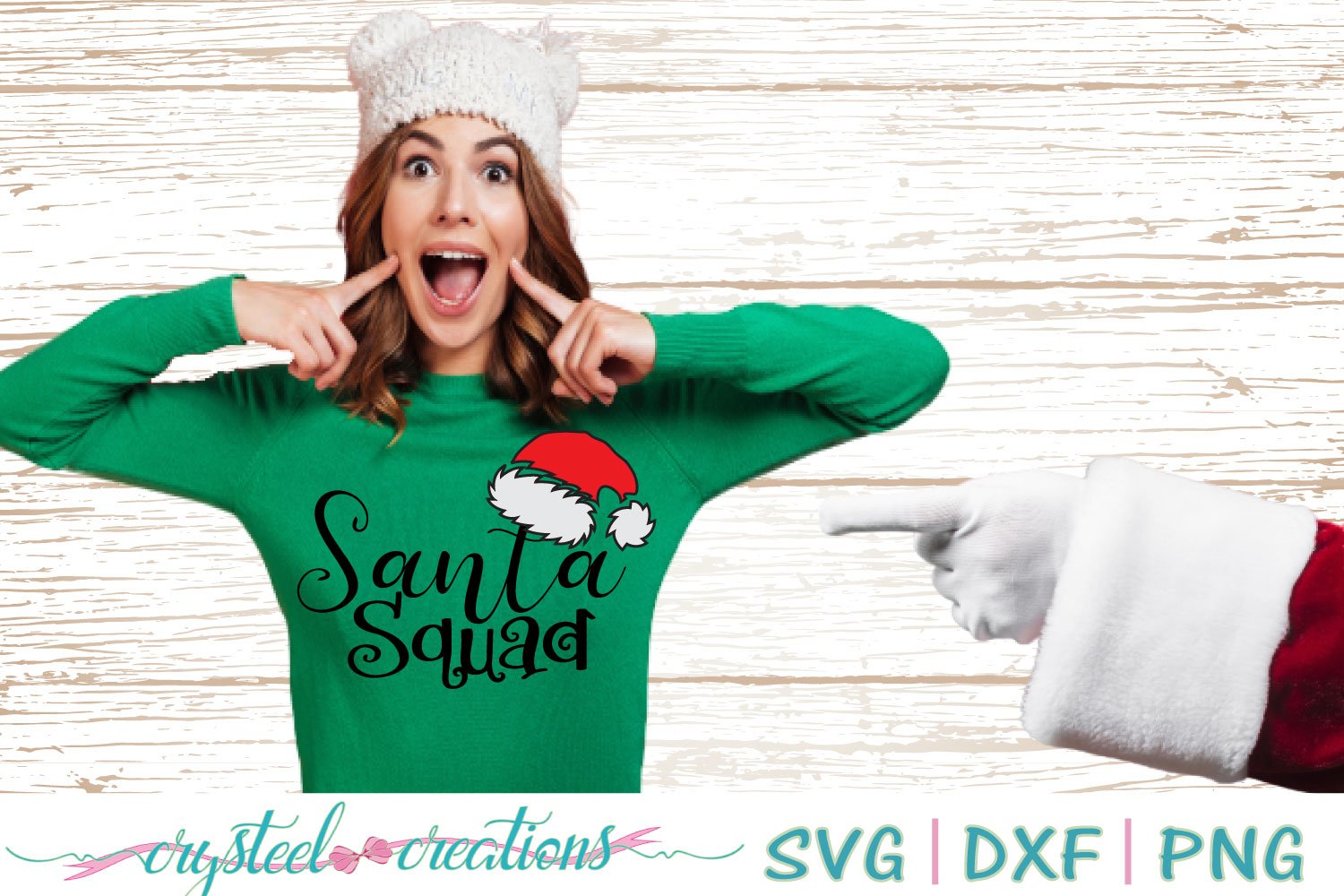 Santa Squad SVG, DXF, PNG (819185)