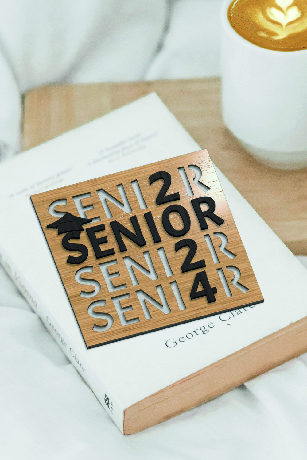 Square Graduation Laser Cut Decor