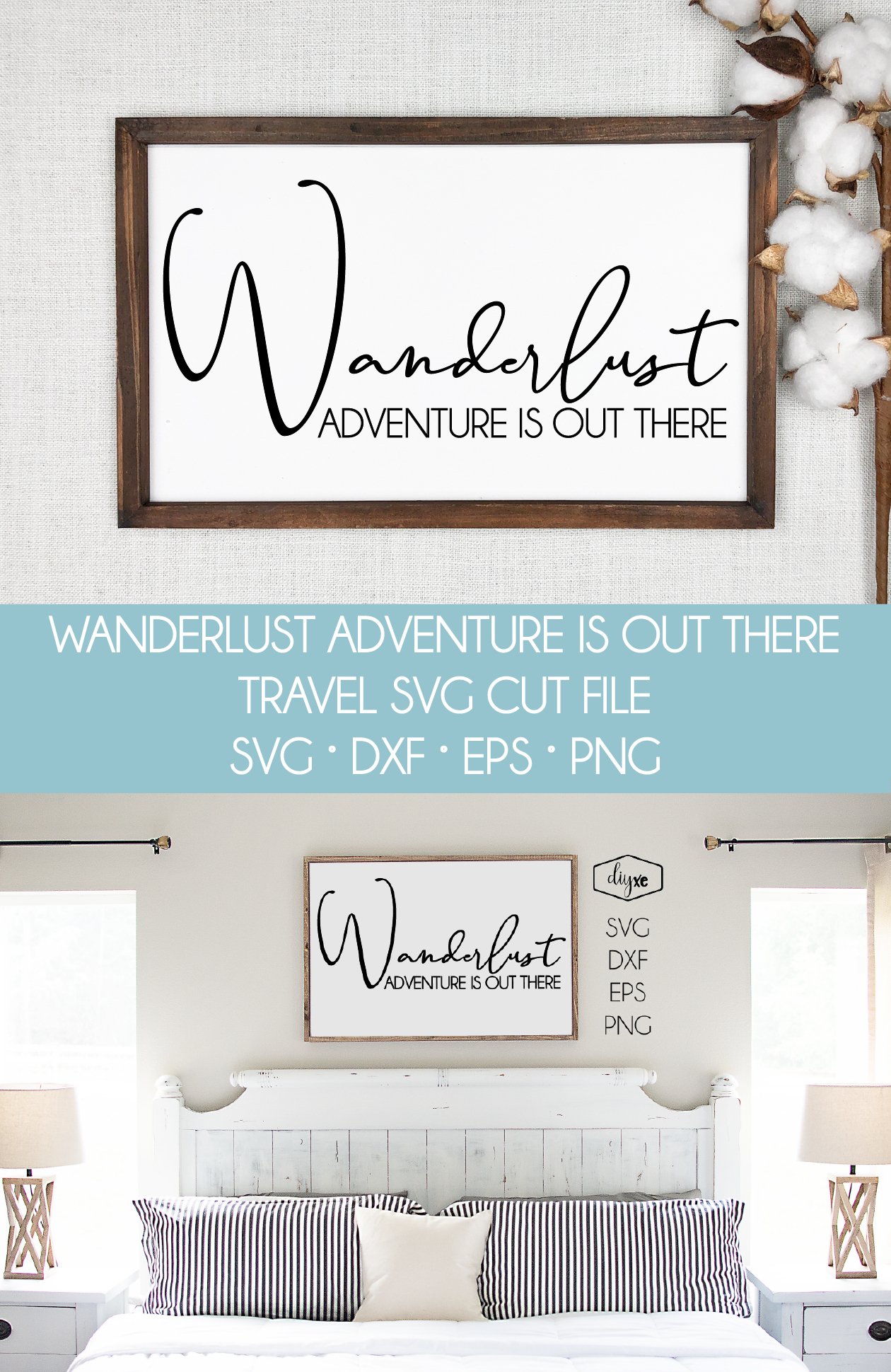 Wanderlust | Travel SVG Cut FIle