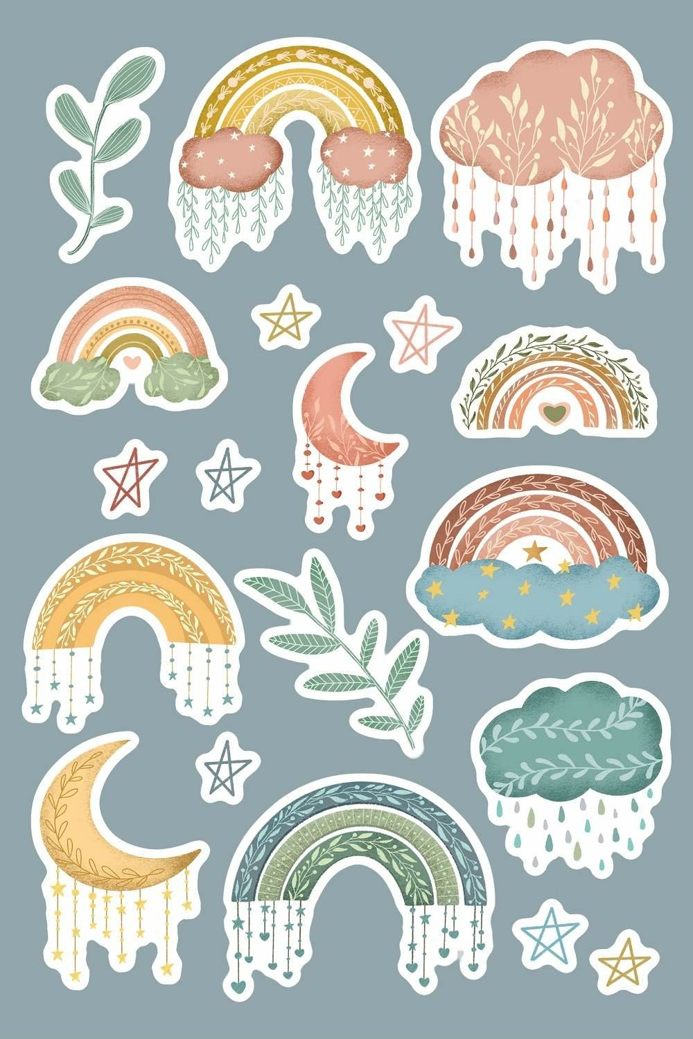 Rainbow sticker pack (2596553)