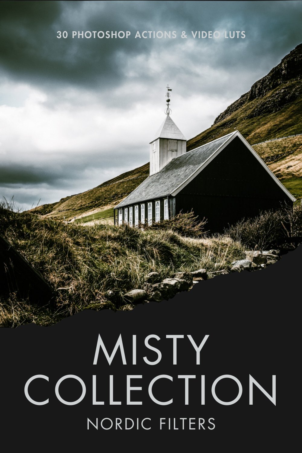 30 Misty Photoshop Actions & Video LUTs
