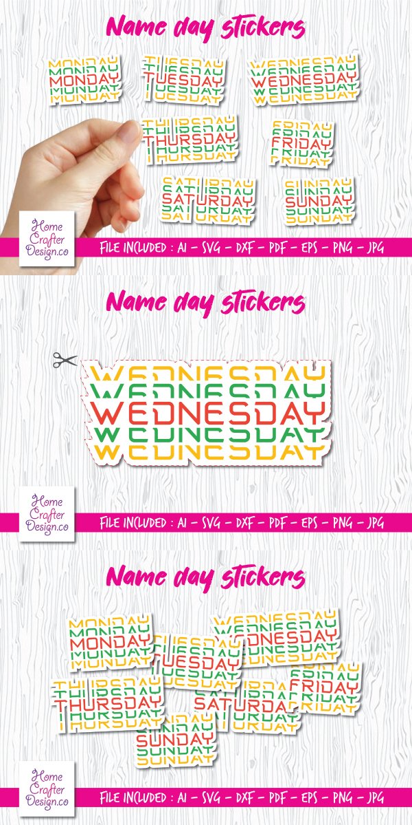 Name Day Stickers