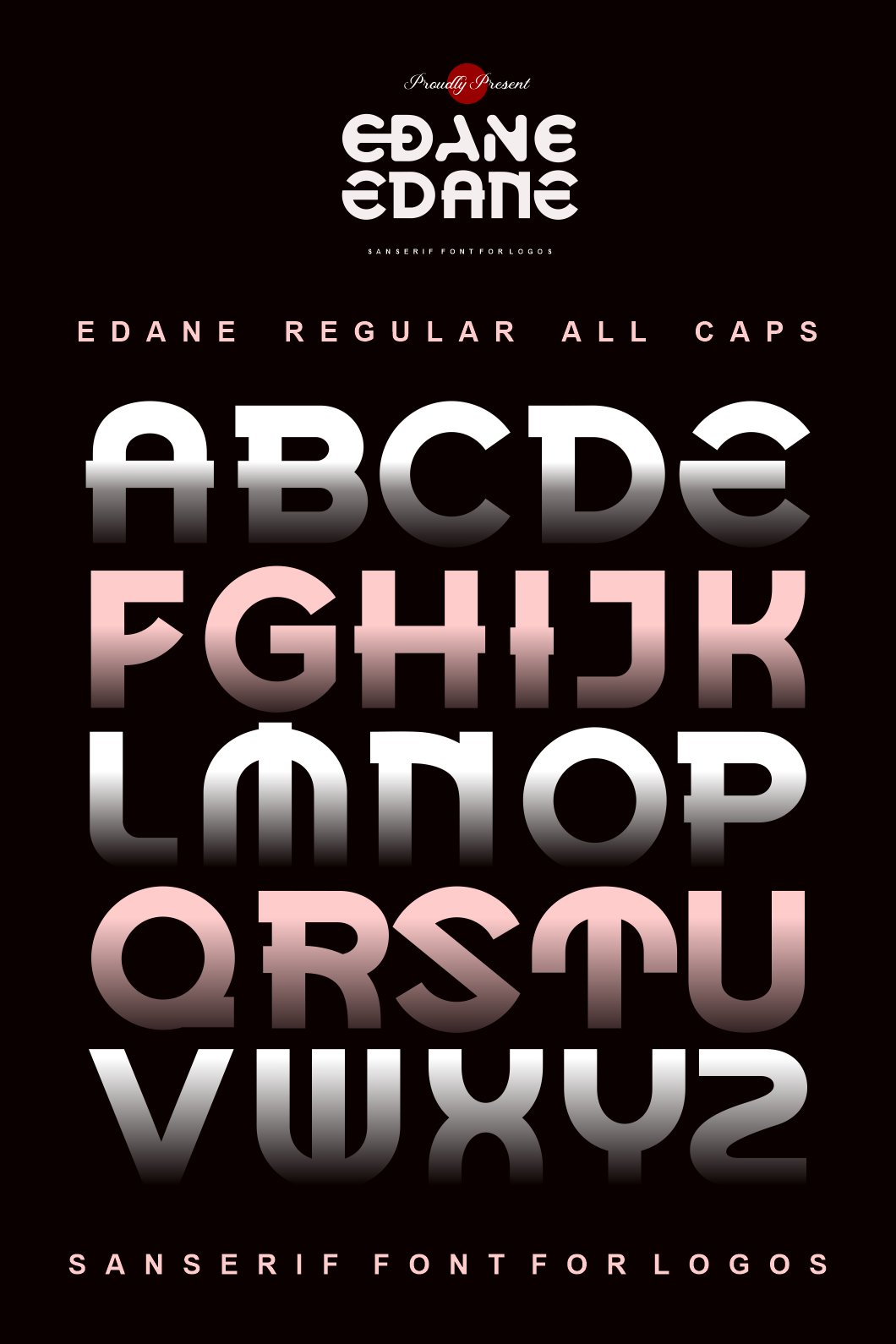 EDANE - SANS SERIF FONT FOR LOGOS