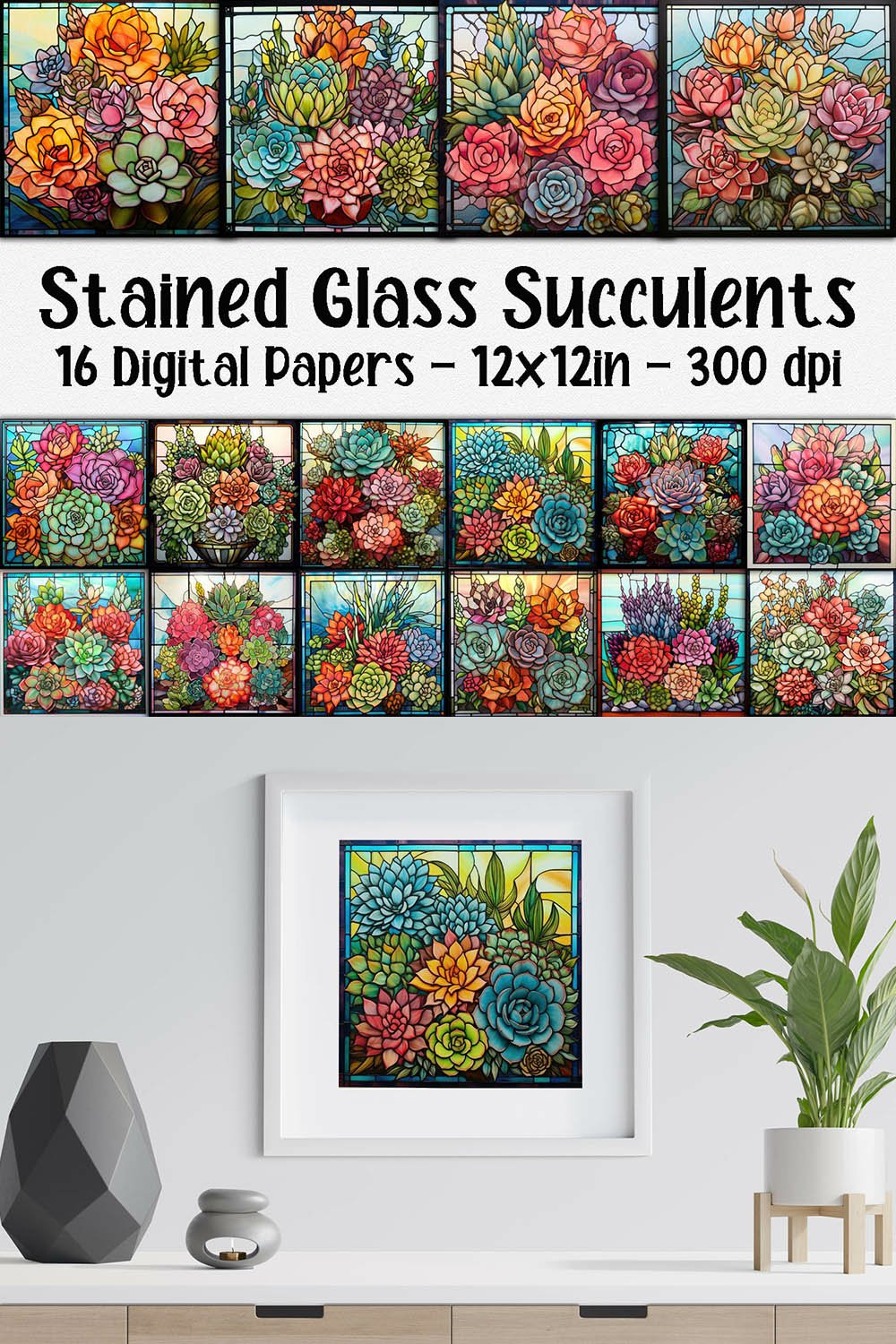 Seamless Cherry Blossoms Digital Paper