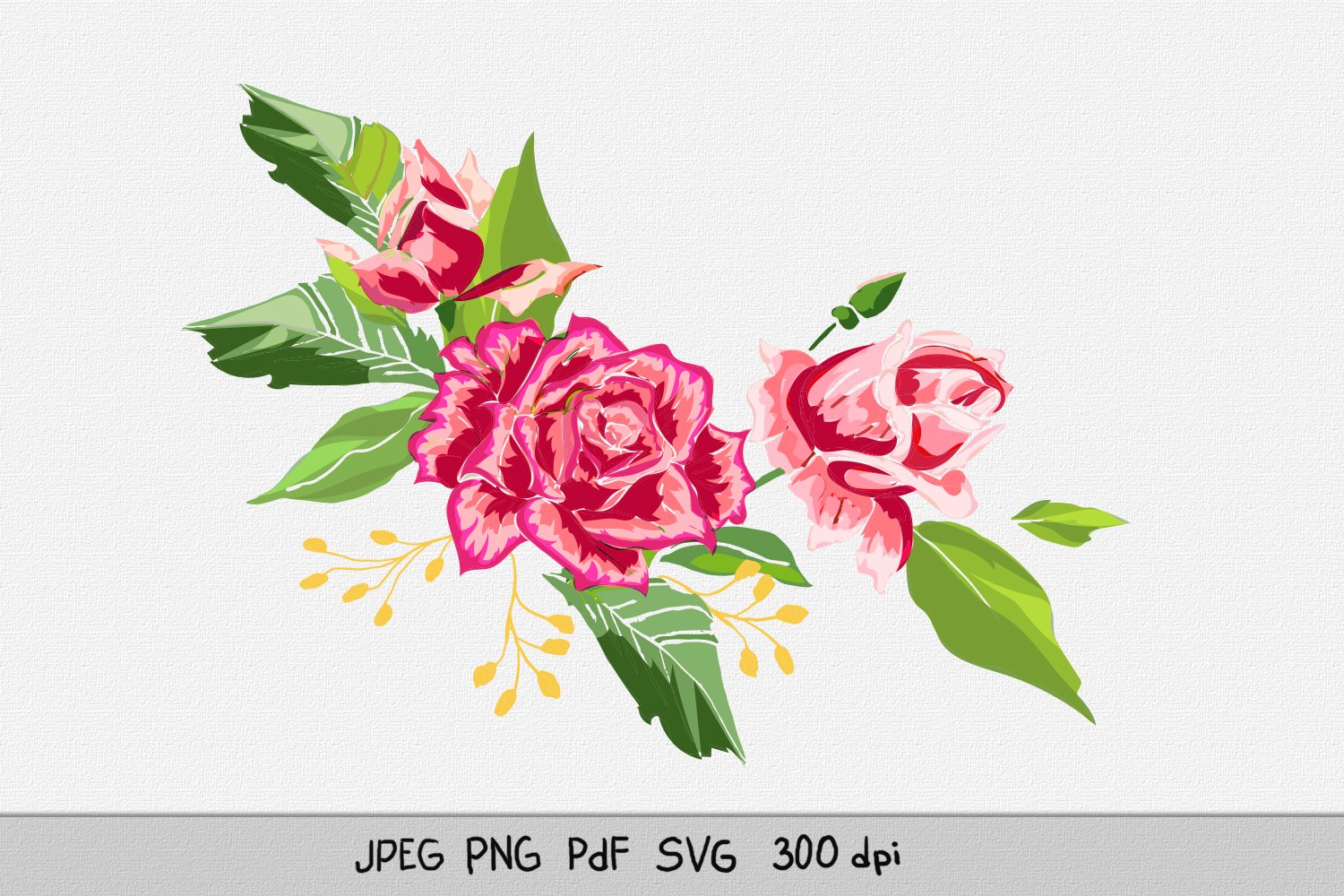 Composition of rose flowers (1150853)