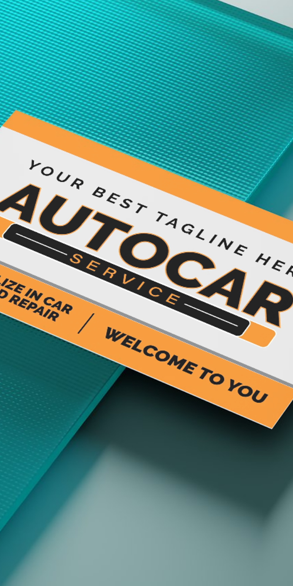 Auto Service - Business Card Template