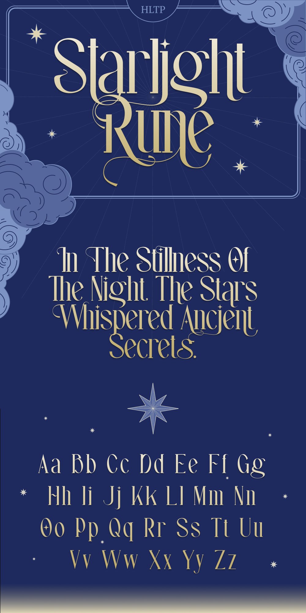 Starlight Rune: A Magical Typeface