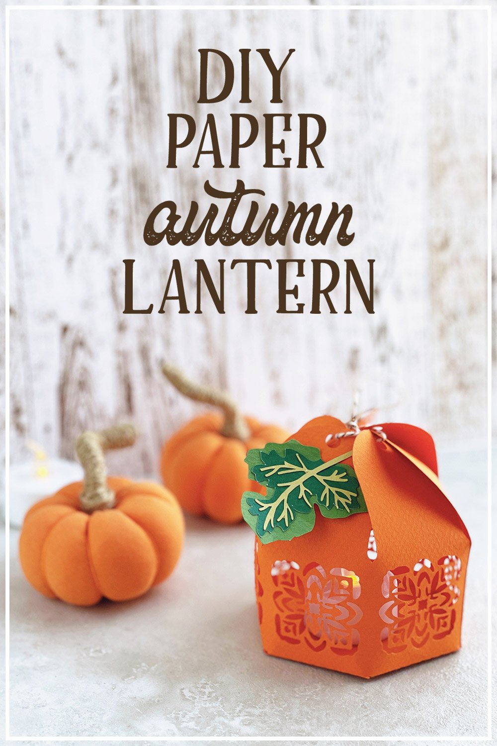 Paper Pumpkin Lantern (1583394)