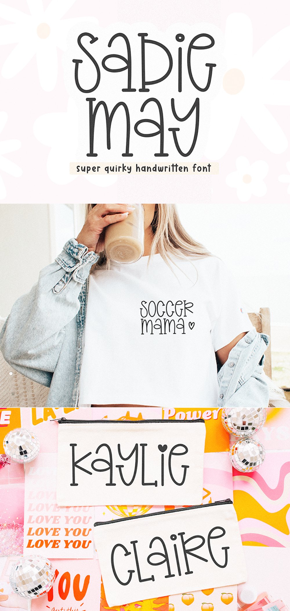 Sadie May - Cute and Quirky Font