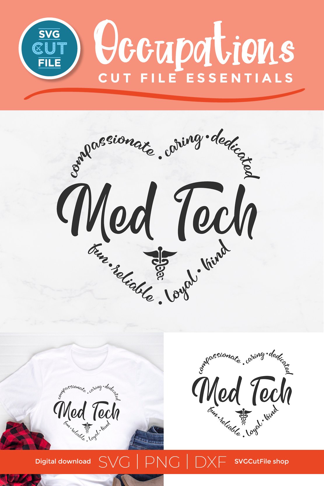 Med Tech svg - a medical tech svg design with heart