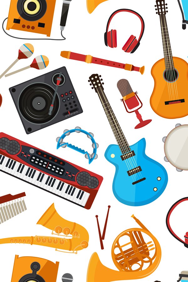 Speakers, amplifier, synthesizer and other music instruments