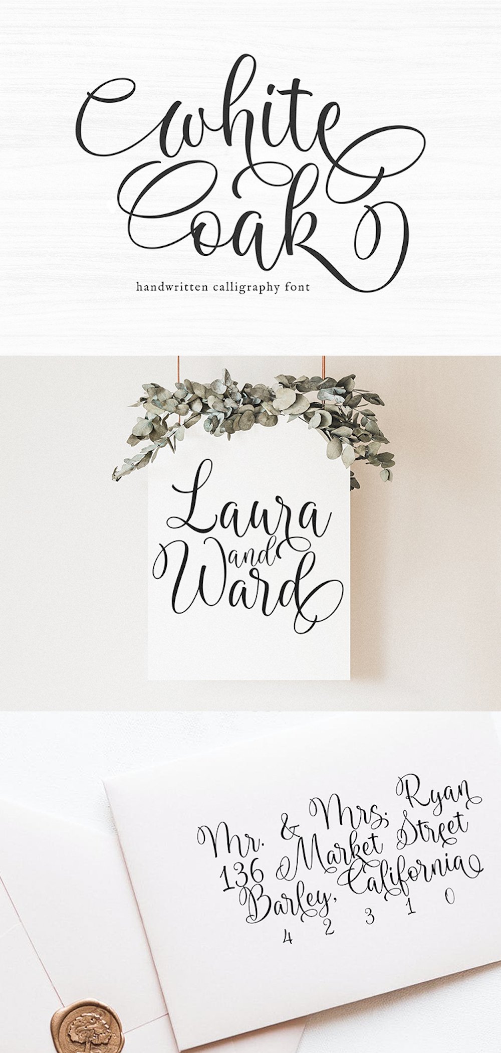 White Oak - Farmhouse Script Font