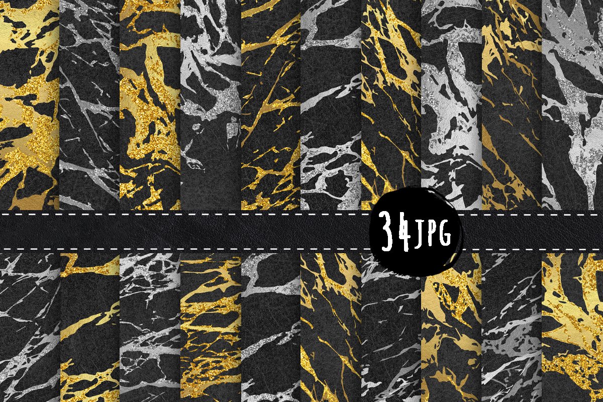 Black leather scrapbook papers, backgrounds