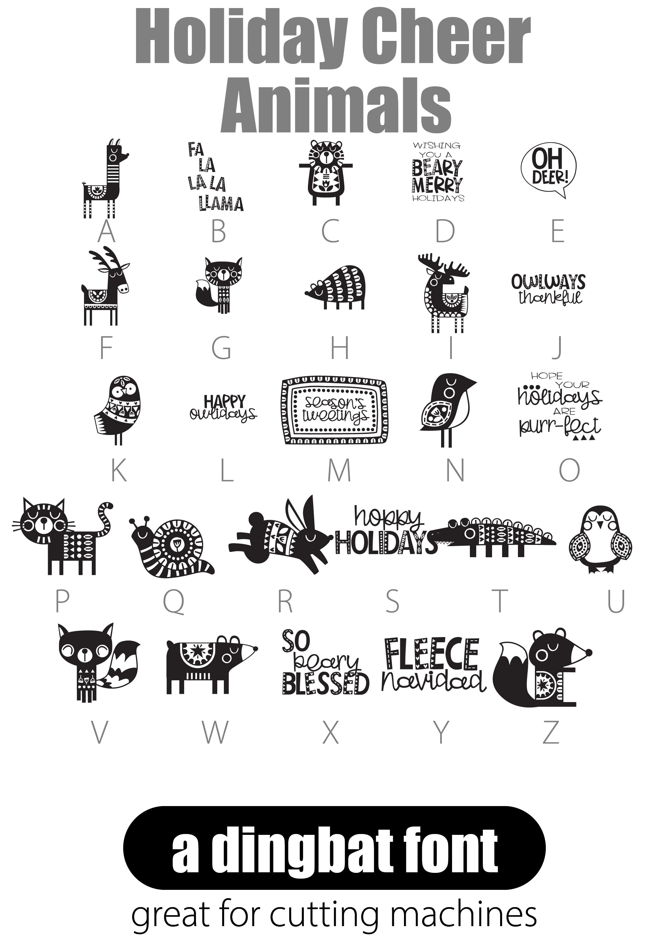DB Holiday Cheer Animals