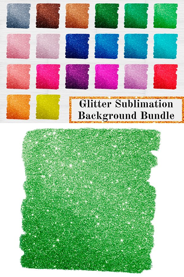 Glitter Sublimation Background Bundle - Holiday png design