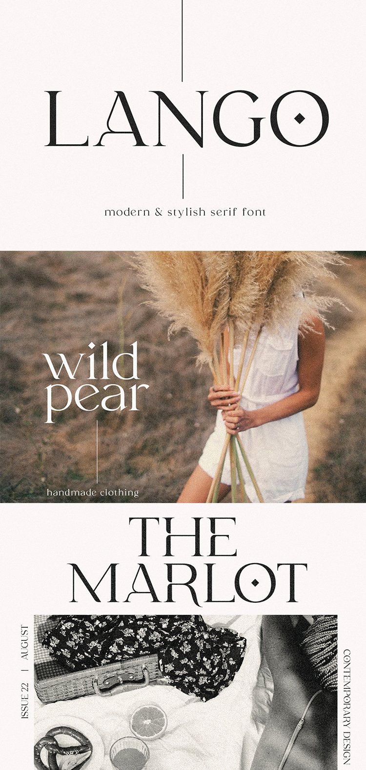 Lango - A Stylish Serif Font